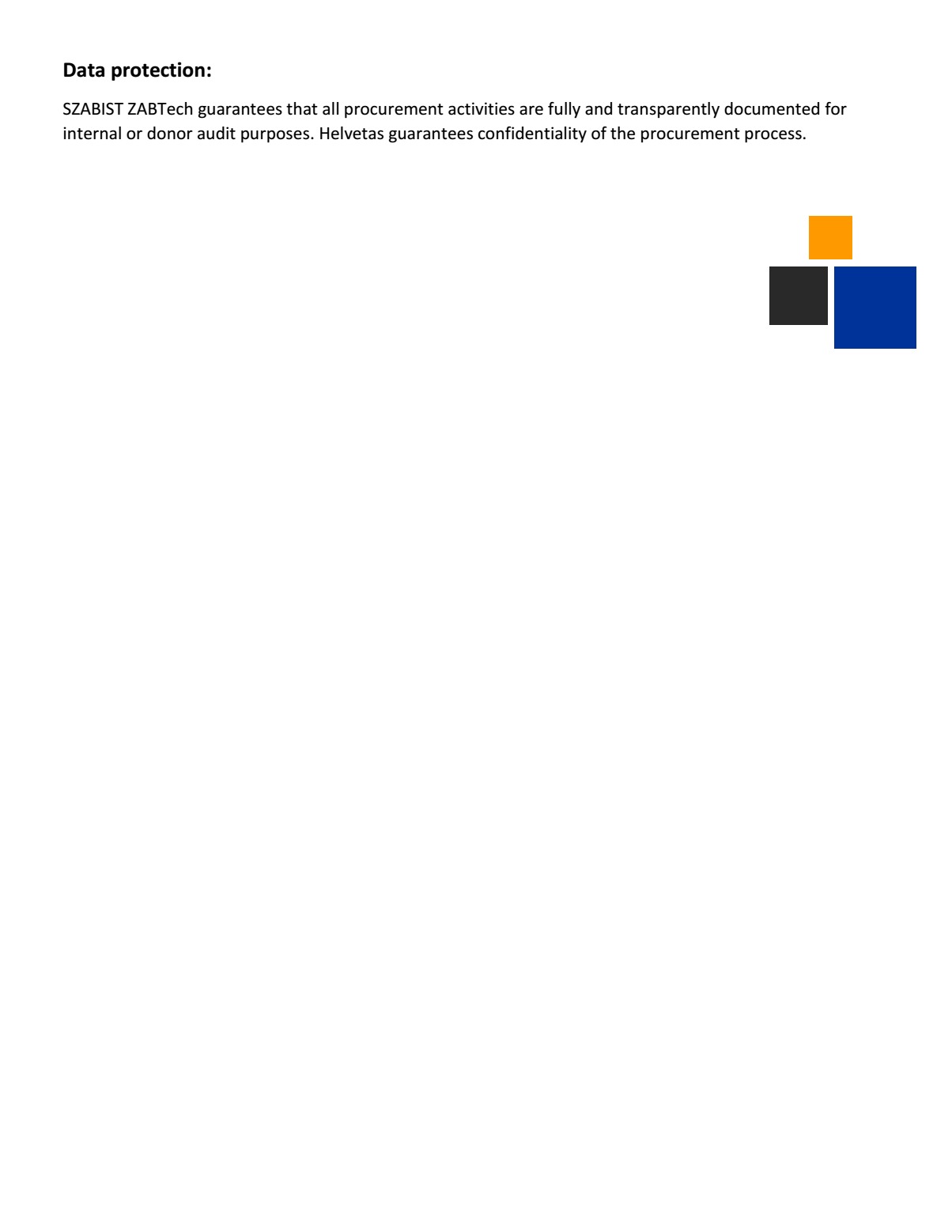 BrightSpyre | Request for Quotations -- Multiple Items